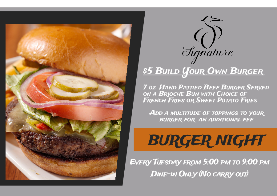 Burger Night | Signature of Solon | 2017-04-11